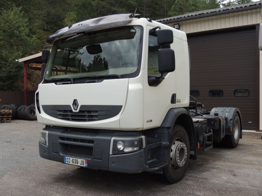 RENAULT 430 DXI LANDER 19T Tracteur N°636JD - Carrossier Constructeur ...